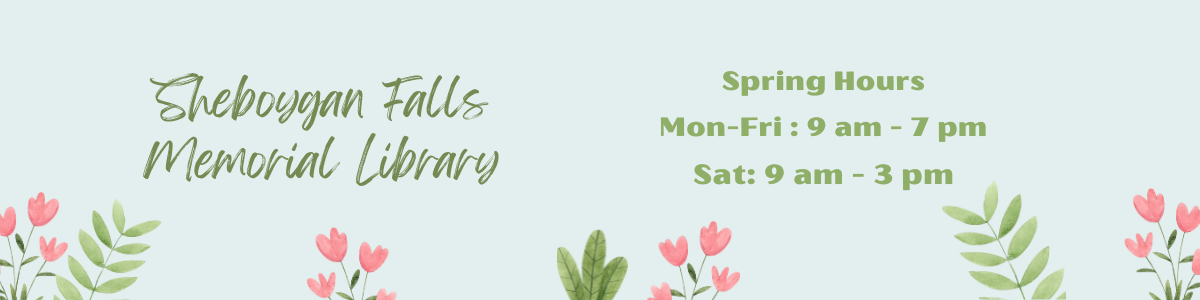 Sheboygan Falls Memorial Library Home - Sheboygan Falls Memorial ...